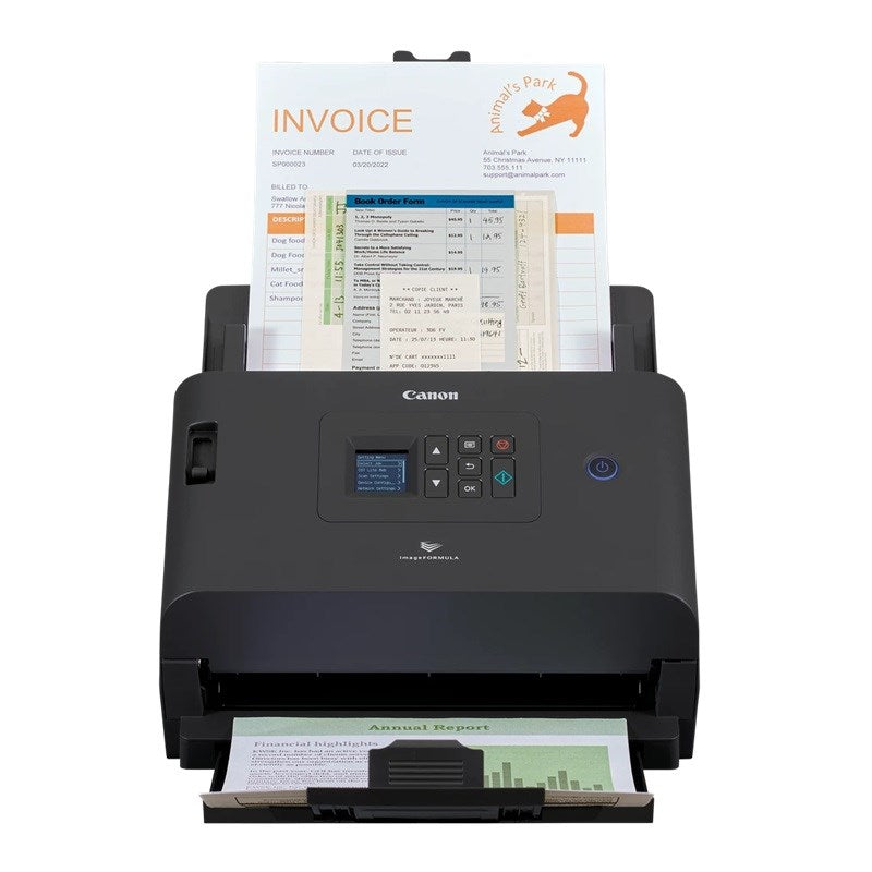 Canon ESCANER DR-S250N VERTICAL DUPLEX.ADF. 50 PPM.USB 3.2 ESCANER DR ...